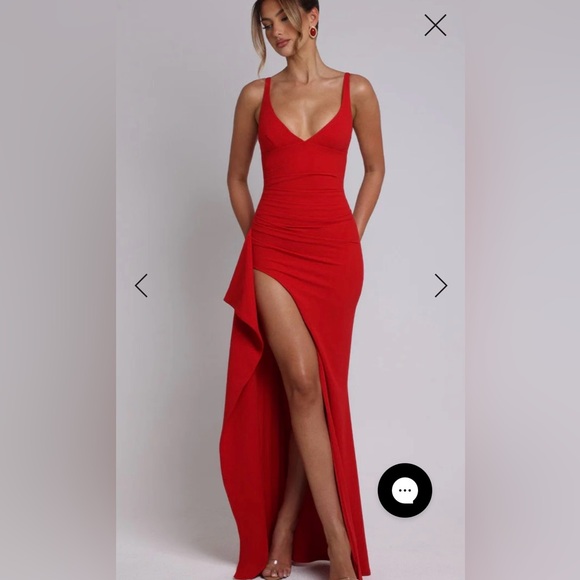 babyboo | Dresses | Babyboo Violetta Maxi Dress In Red | Poshmark